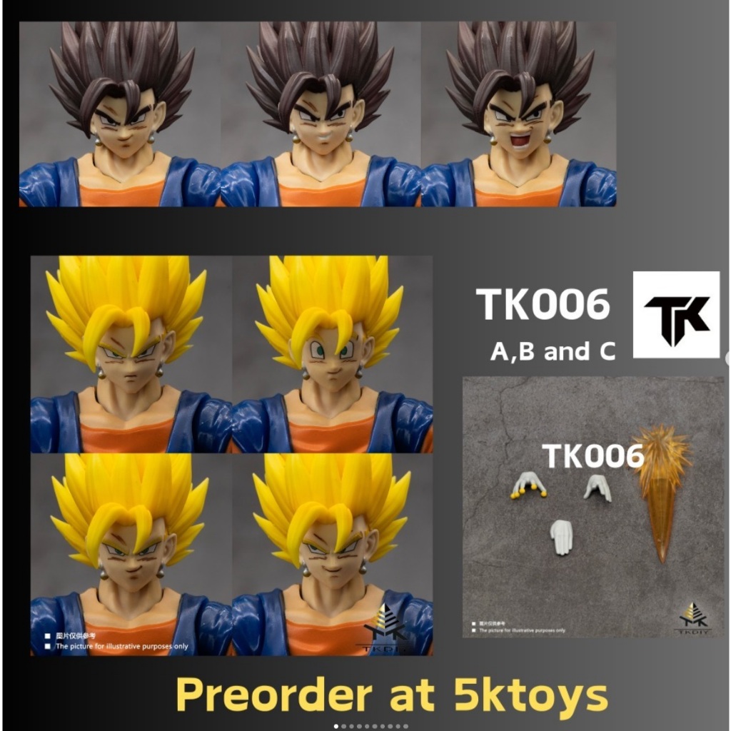 【杯麵宅品】現貨! TK-006 SHF用 1/12 七龍珠 貝吉特 頭雕配件包 不含人物主體 | 蝦皮購物