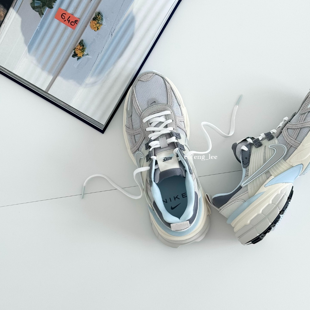 Nike V2K Run 灰藍 跑步鞋 老爹鞋 男女鞋 休閒鞋 FZ3596-072 白黑粉FZ5061-100 | 蝦皮購物