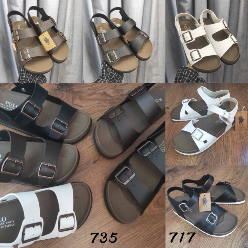 【Joyishoes】台灣出貨 台灣MIT製造 雙帶勃肯涼鞋 ㄧ字帶涼鞋 基本百搭厚底涼鞋 平底涼鞋#717 735 | 蝦皮購物