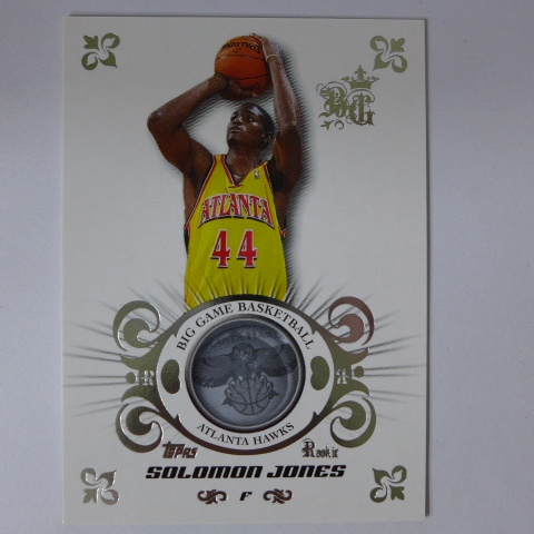 ~Solomon Jones~RC/NBA球星/所羅門·瓊斯 2006年TOPPS.限量579張新人卡 | 蝦皮購物