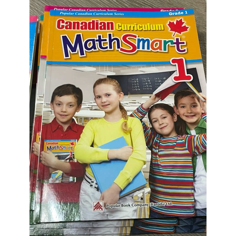 加拿大小學教材英文原版Canadian curriculum English/Science/Math smart | 蝦皮購物