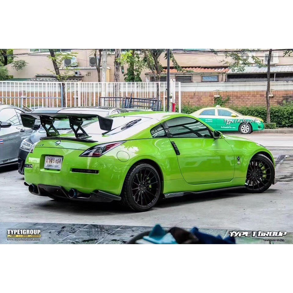 【亞諾車酷】NISSAN 350Z Z33 Varis 碳纖維 GT尾翼 大尾翼 | 蝦皮購物