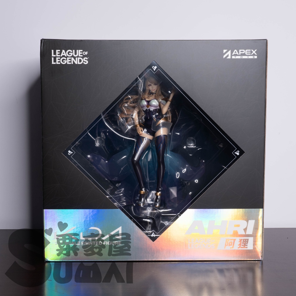 【SuMai粟麥屋】特價 特典版 現貨 APEX 英雄聯盟 LOL 阿璃 阿狸 KDA 九尾妖狐 1/7 PVC 公仔 | 蝦皮購物
