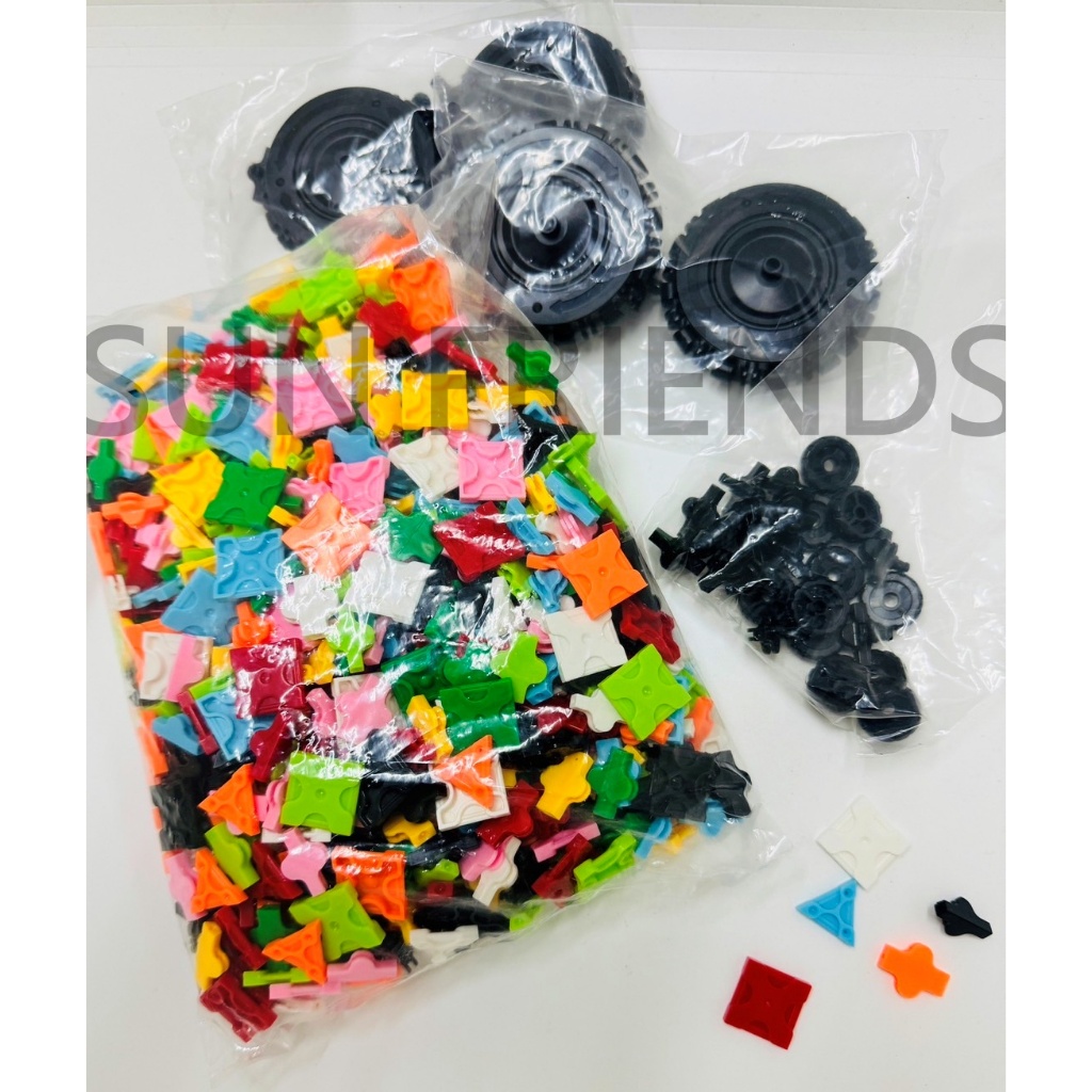 現貨可出 (LAQ相容款) 3D立體益智積木780片9色 幼兒園組合建構區幼教老師推薦的好玩具 | 蝦皮購物