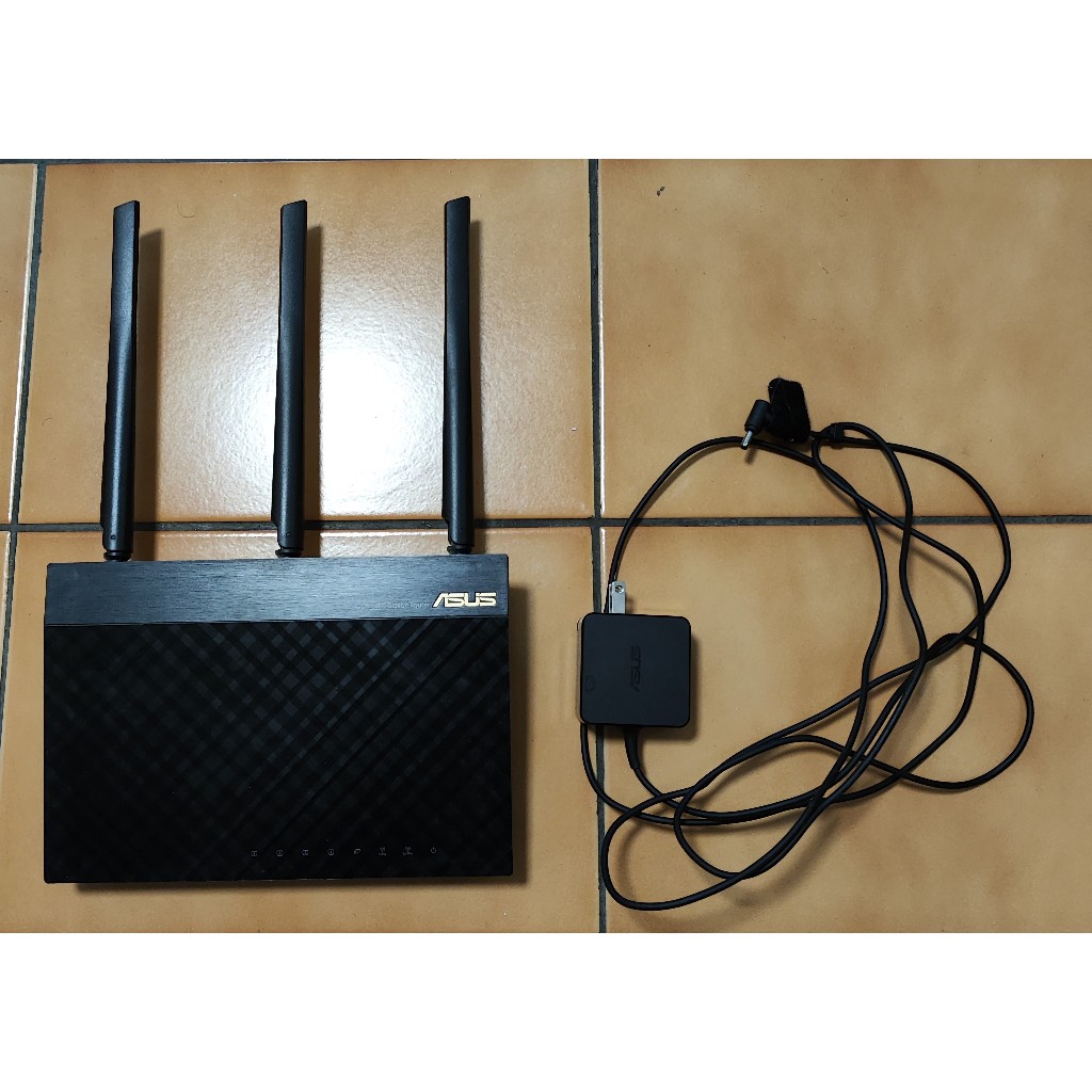 ASUS RT-AC66U+ 華碩 路由器 RT-AC66U B1 Gigabit 無線 雙頻 分享器 | 蝦皮購物