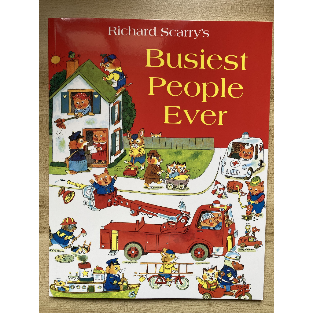 [全新] Richard Scarry's Busiest People Ever | 蝦皮購物