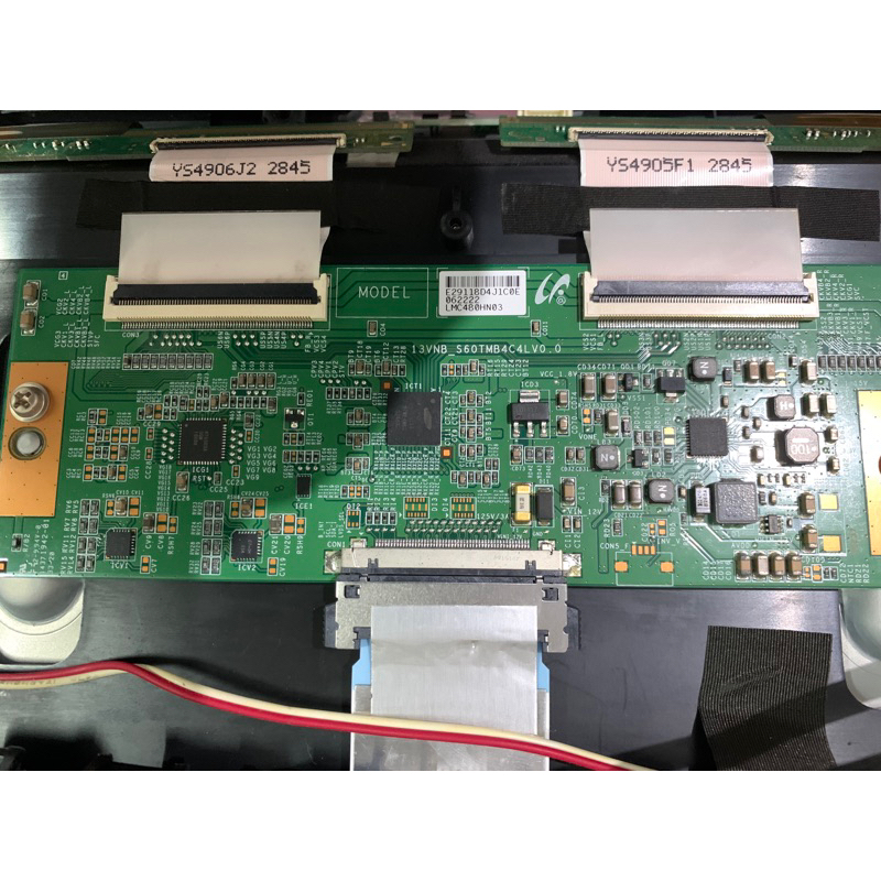 台灣發貨 面板破裂 全機拆賣JVC 48C 底架 邏輯板 良品 畫面異黑屏 偏色 缺色 雪花 疊影 對策品 另售 排線 | 蝦皮購物