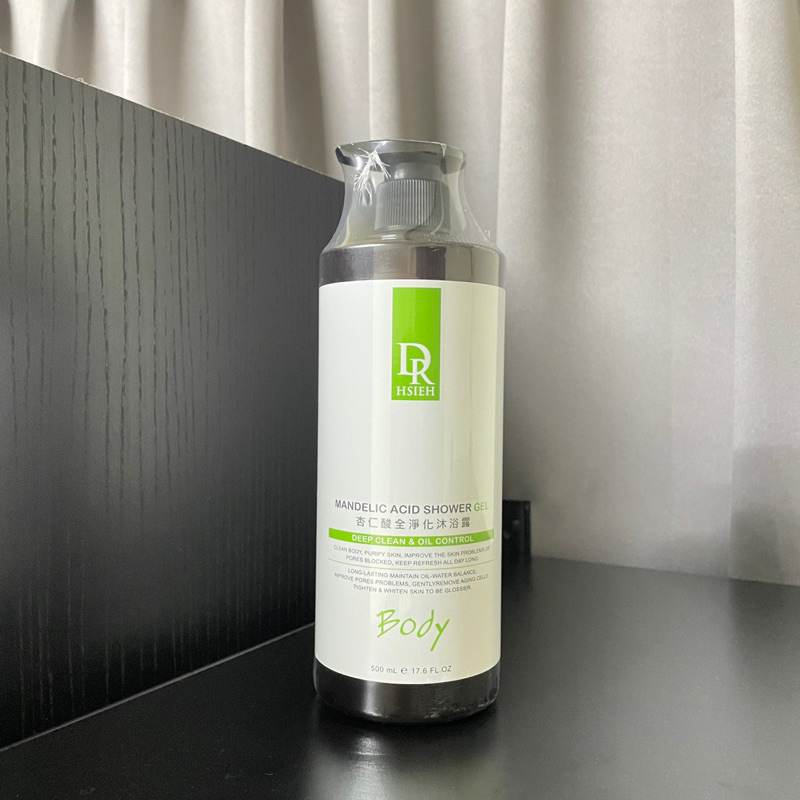 《正品現貨》Dr.Hsieh 達特醫 杏仁酸全淨化沐浴露 500ml | 蝦皮購物