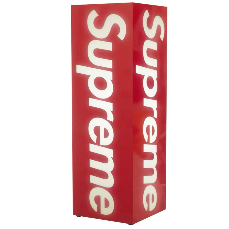 Supreme Box Logo Lamp 桌燈 紅色 | 蝦皮購物