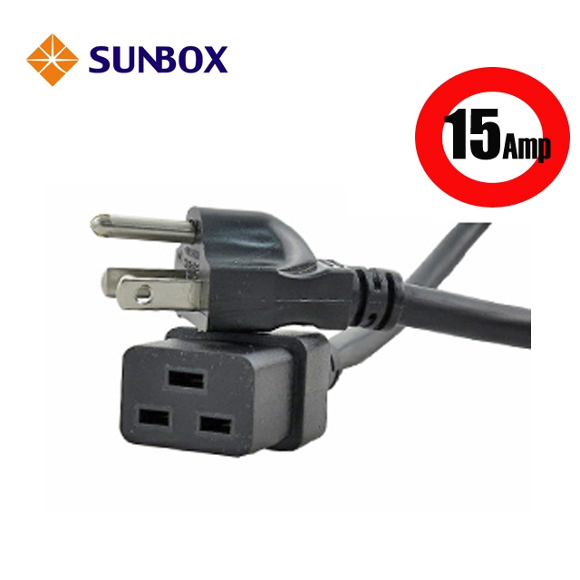 台製 電源轉接線 NEMA 5-15P 插頭 轉 IEC C19 插座 | 蝦皮購物