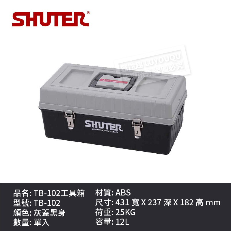 【露遊趣-台中實體店鋪】工具箱 樹德 專業工具箱 TB-402 手提工具箱 收納箱 零件箱 手提箱 零件 拉桿工具箱 器 | 蝦皮購物