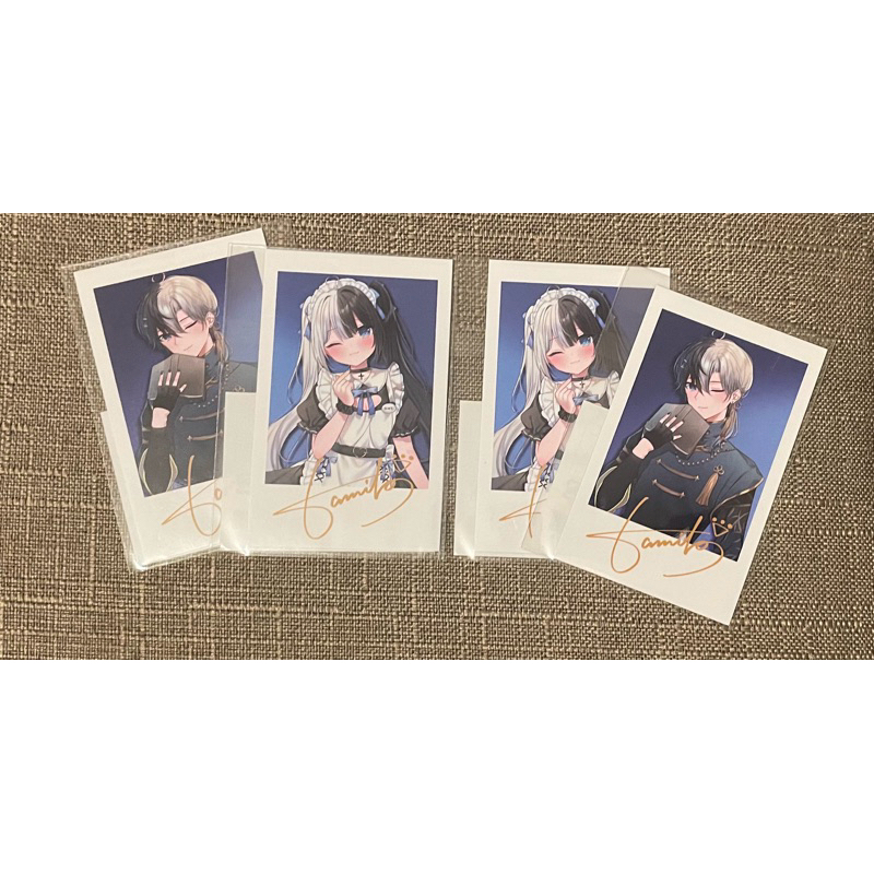 【全新現貨】個人勢 Vtuber Kamito 新衣裝紀念 拍立得SET | 蝦皮購物