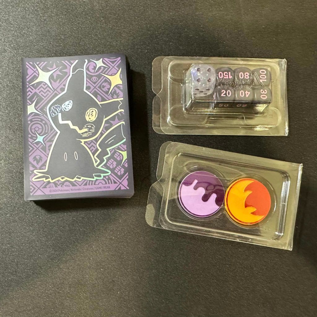 【現貨】美國 寶可夢 國際版 閃色寶藏 色違 謎擬Q PTCG Pokemon ETB 肥包 卡套 牌套 | 蝦皮購物