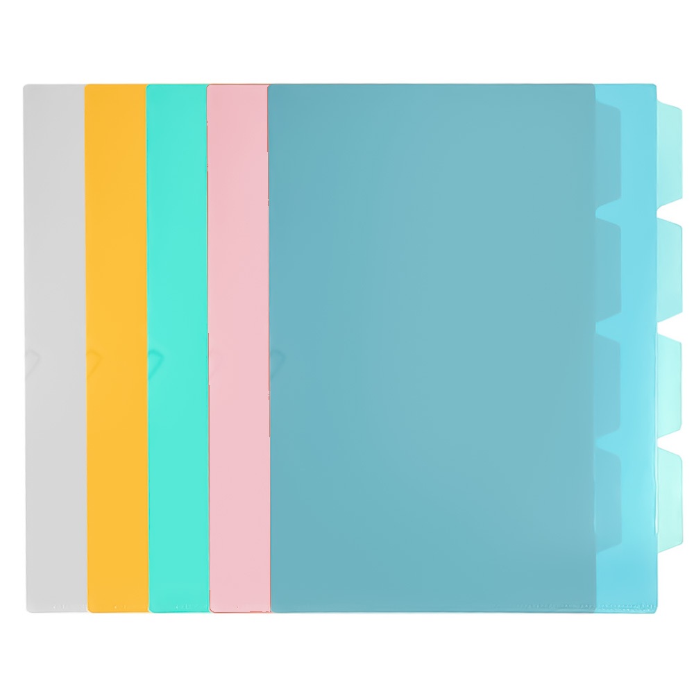 DATABUS︱誌揚 PP A4多層文件套 CH401【九乘九文具】文件套 資料夾 文件夾 收納夾 透明夾 多層文件夾 | 蝦皮購物