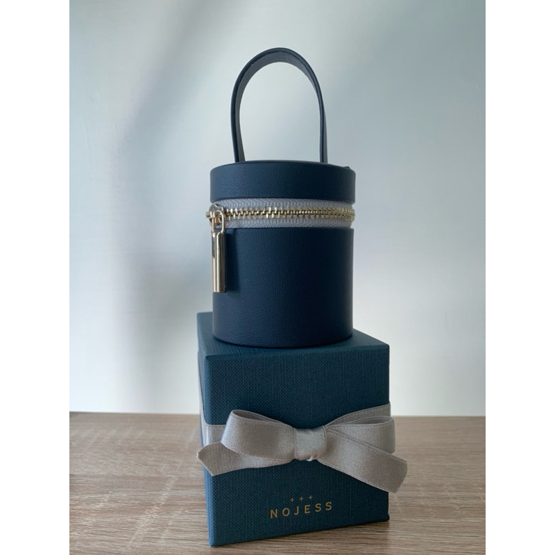 《果莉愛牌》 現貨 Agete Nojess 飾品收納盒 品牌飾品盒 旅行小物 精緻皮革 | 蝦皮購物