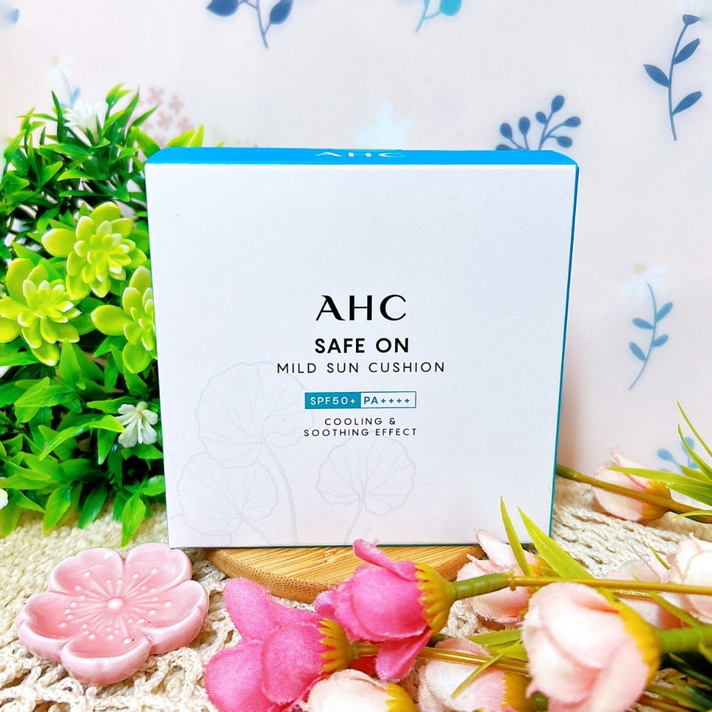 AHC 積雪草純物理涼感防曬氣墊 SPF50+ PA++++ 25g 氣墊 氣墊粉餅 | 蝦皮購物