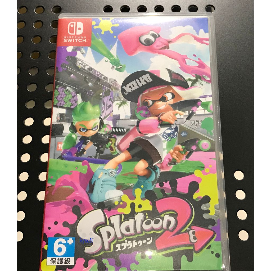 [現貨] NS Nintendo Switch 漆彈大作戰2 斯普拉頓2 Splatoon2 日文字幕 九成新 | 蝦皮購物