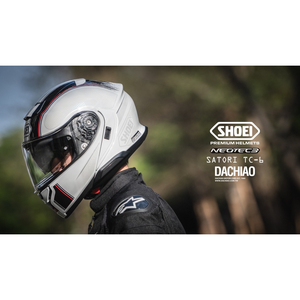 ⚠YB騎士補給⚠ SHOEI NEOTEC3 SATORI TC-6 代理公司貨 可樂帽 下巴可掀 內墨片 NEOTEC | 蝦皮購物