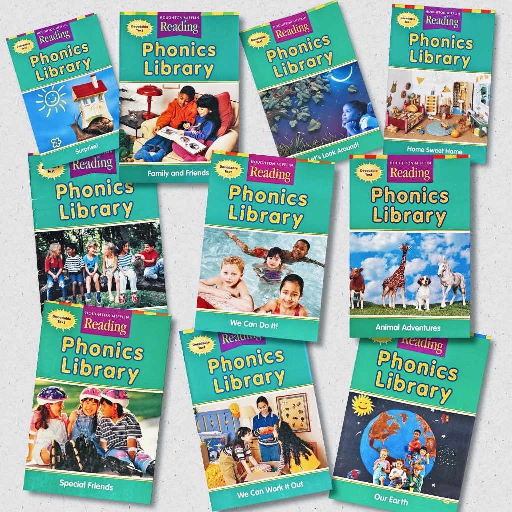 【本週二手平裝繪本套書】 Phonics Library LEVEL 1 Decodable Text 10 Books | 蝦皮購物