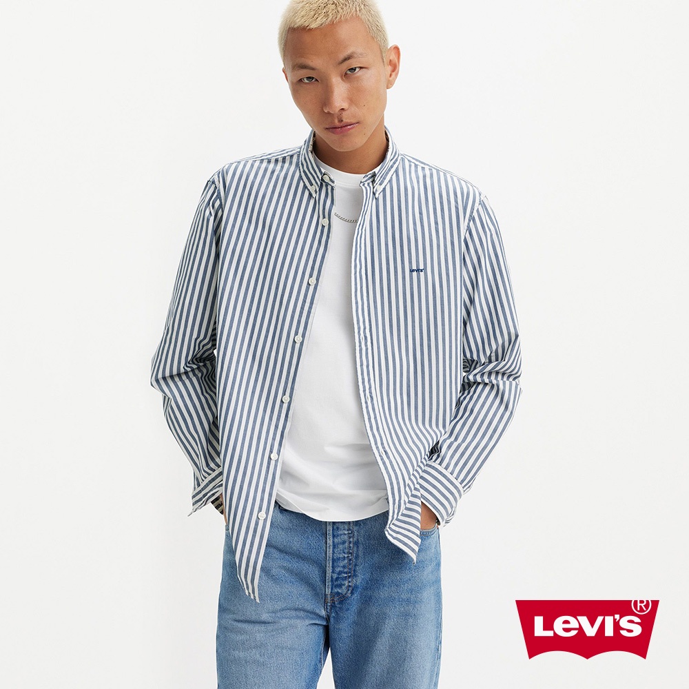 Levis 經典百搭條紋襯衫 男款 A7210-0007 熱賣單品 | 蝦皮購物