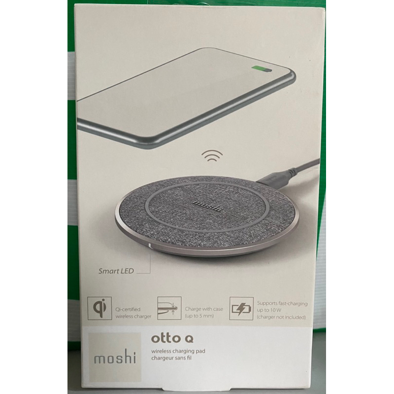 moshi Otto Q無線充電盤 （九成新只拆封看內裝無使用過） | 蝦皮購物