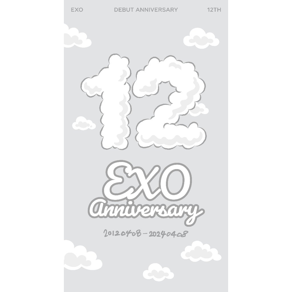 （超取付）代購 EXO 官方 Debut 12th Anniversary 周邊 出道十二週年 | 蝦皮購物