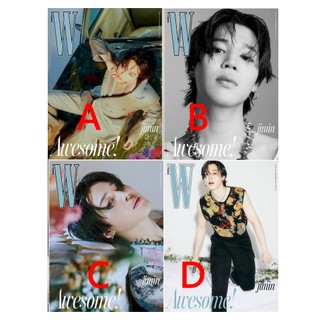 【BTS】W KOREA 2月號 2023 封面 BTS 朴智旻 Jimin 韓國雜誌 韓雜 | 蝦皮購物