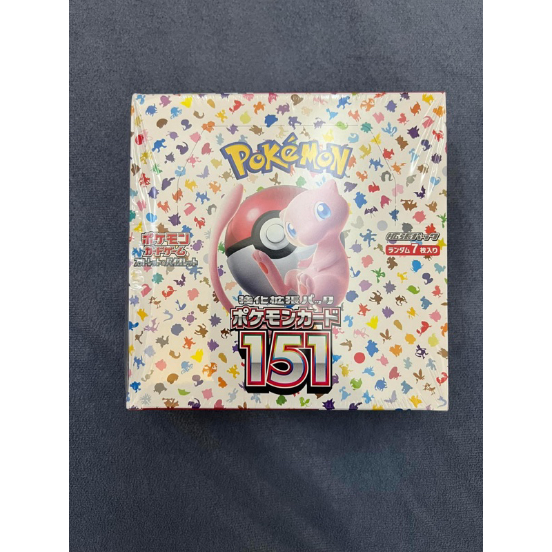 日版 寶可夢PTCG 151 擴充盒 擴充包全新未拆封 現貨 | 蝦皮購物