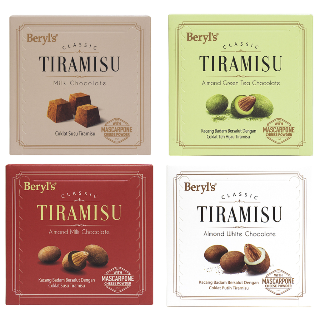 [現貨]Beryls Tiramisu Chocolate 65g，馬來西亞 Beryl’s 倍樂絲 | 蝦皮購物