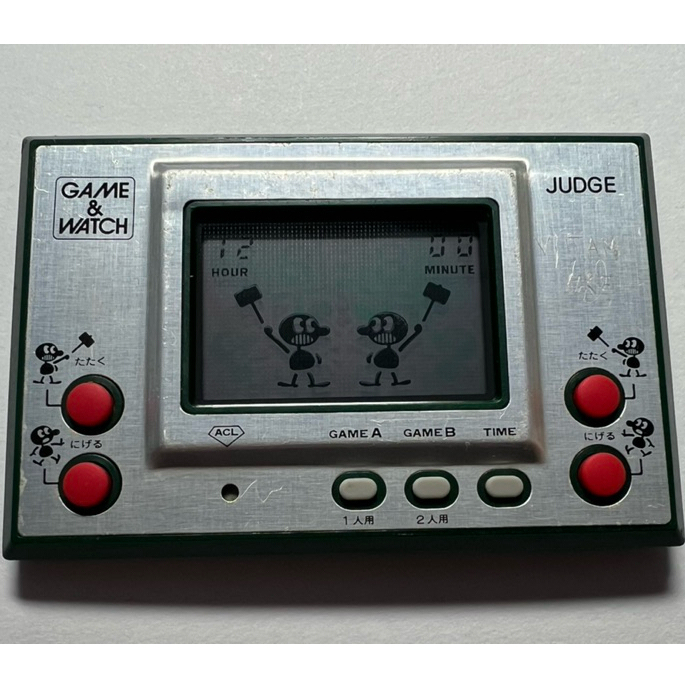 任天堂 GAME AND & WATCH JUDGE 1980 遊戲機 直接從日本 掌上型電玩 | 蝦皮購物