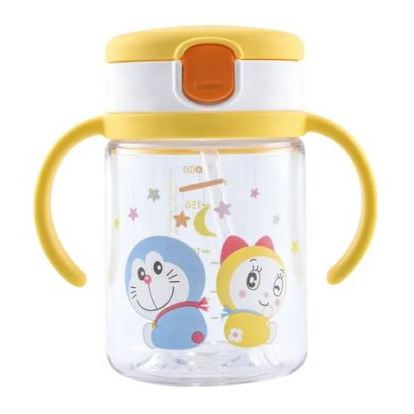 【悠閒小舖】Richell 利其爾 DORAEMON水杯-LC系列-黃色 (200ML) | 蝦皮購物