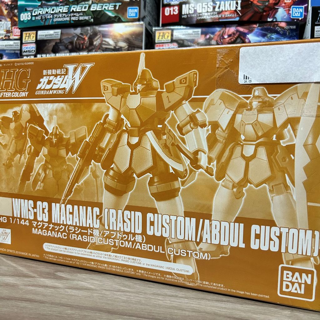 HG 1/144 MAGANAC(RASID CUSTOM/ABDUL CUSTOM)/馬格亞那克隊 | 蝦皮購物