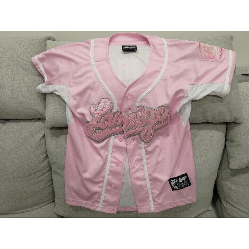 Lamigo 粉色 S號 台鋼 王柏融 福原愛 母親節 yokoso 桃猿 球衣 | 蝦皮購物