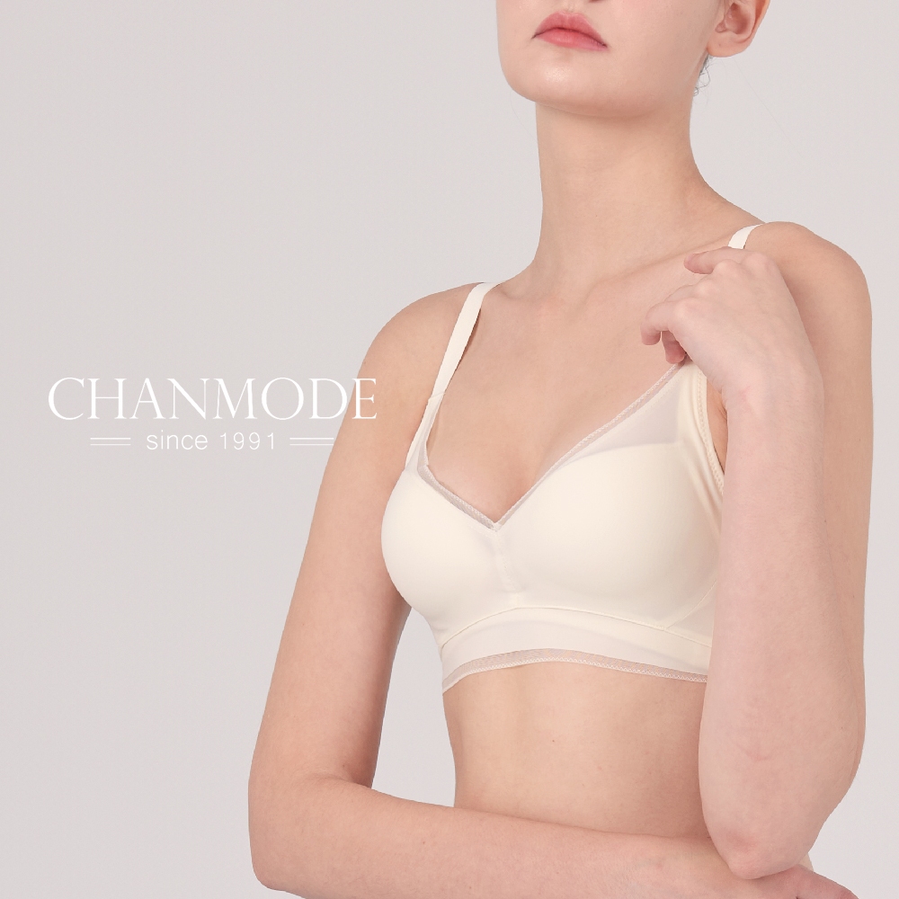 【CHANMODE 香茉】 天然蠶絲 美胸肌潤無鋼圈內衣 | 蝦皮購物