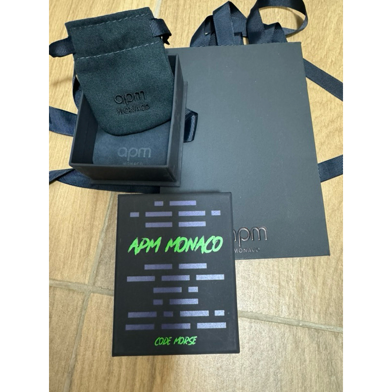 現貨 秒出 apm MONACO專櫃 品牌袋組合 禮品盒裝 | 蝦皮購物