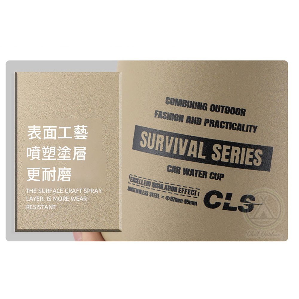 [桃園/新北店面24H出貨]CLS帶蓋雙層握把杯 杯子 環保杯 304不銹鋼杯 啤酒杯 水杯 咖啡杯 露營杯 露營 | 蝦皮購物