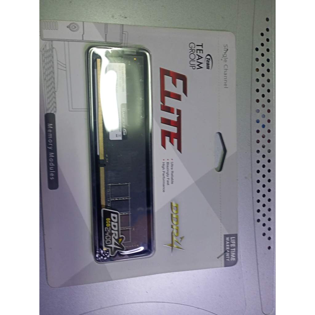 賣team 十銓 Elite Ddr4 2400 8gb 桌上型記憶體 蝦皮購物