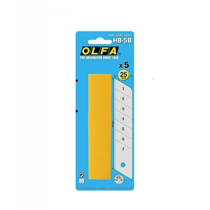 Midori小商店 OLFA 特大型美工刀片HB-5B型（日本包裝型號HB5K型） | 蝦皮購物