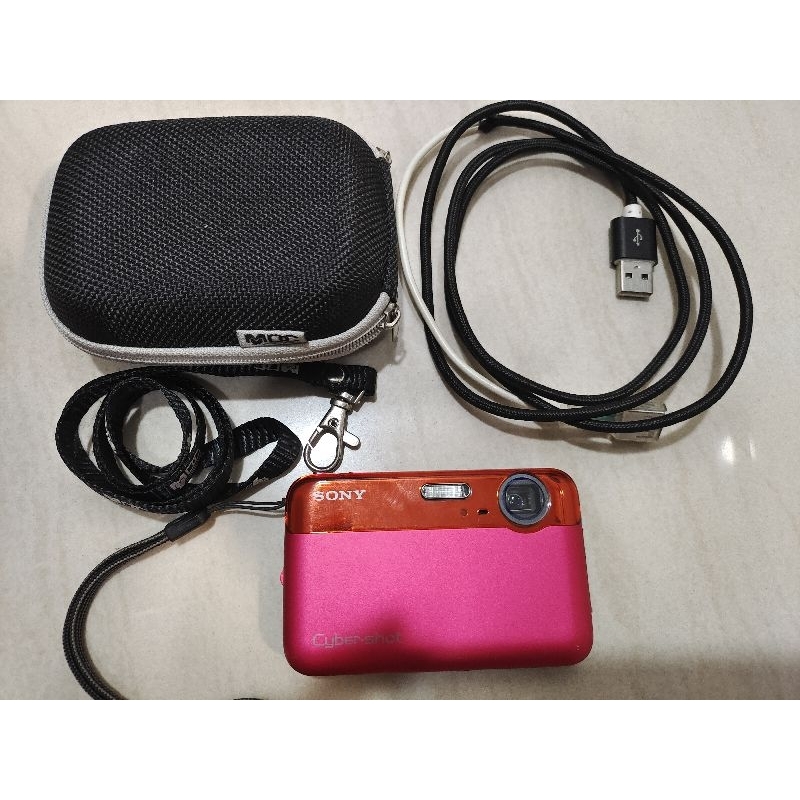 索尼 SONY DSC J10 cybershot 4x 鏡頭 全景 16MP 1080 傻瓜 數位相機 卡片 迷你版 | 蝦皮購物