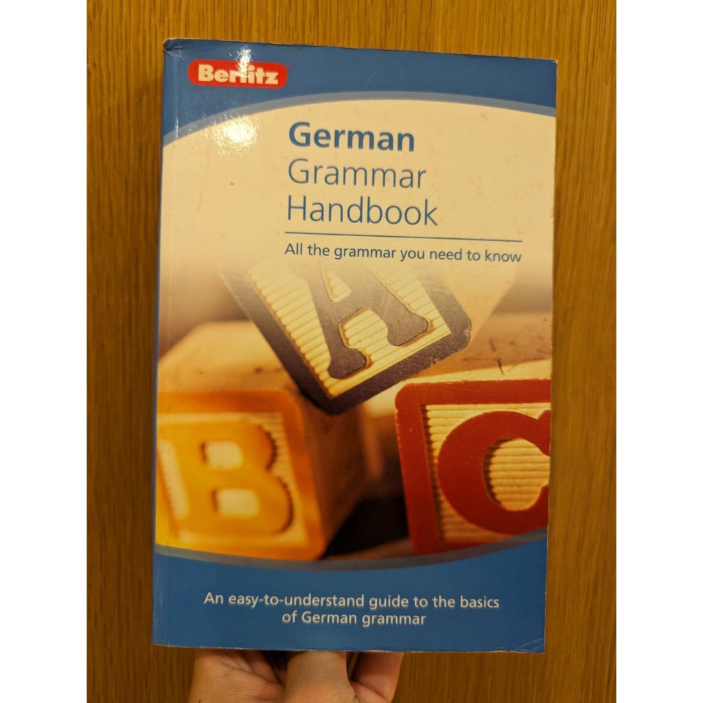 [快速出貨] German Grammar Handbook Berlitz | 蝦皮購物