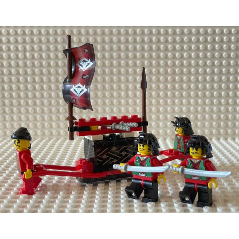 LEGO樂高 二手 絕版 城堡系列 6033 早期忍者 武士 壓寶隊（合售） | 蝦皮購物
