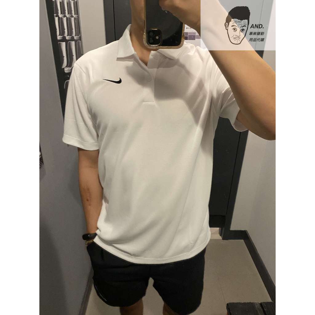 【AND.】NIKE COURT DRI-FIT POLO 白色 短袖 網球 排汗 快乾 男款 DH0858-100 | 蝦皮購物