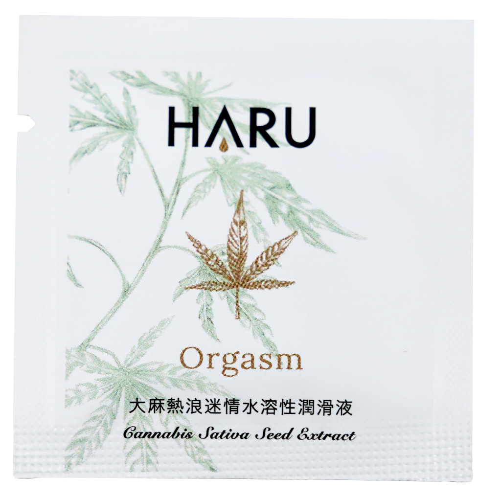 HARU ORGASM 大麻籽萃取 熱感水性潤滑液 3ml隨身包潤滑劑 熱感潤滑油 INLA 成人情趣(HU90461) | 蝦皮購物