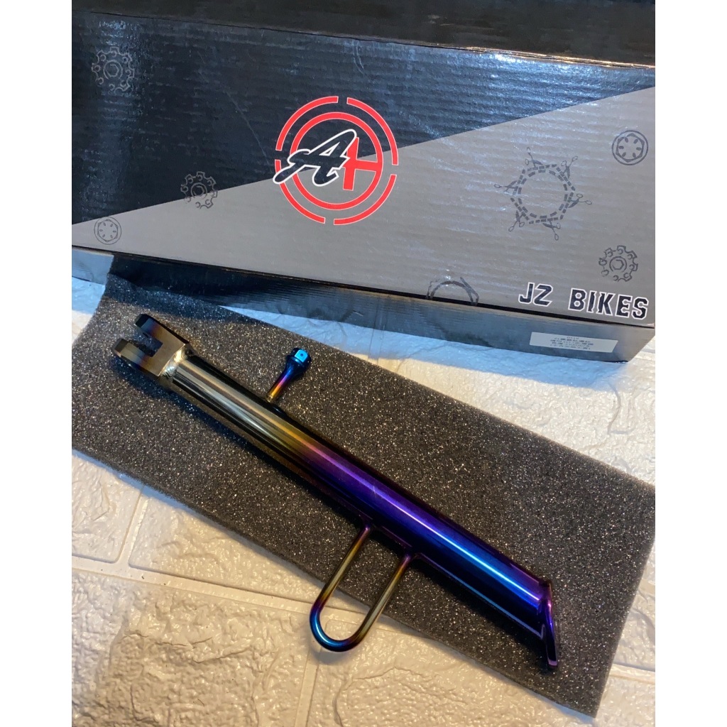 【葳葳精品】傑能JZ BIKES側柱。雷霆 G5 G6/RS CUXI/J-POWER鍍鈦側柱 邊柱 彩鈦邊柱 側腳架 | 蝦皮購物