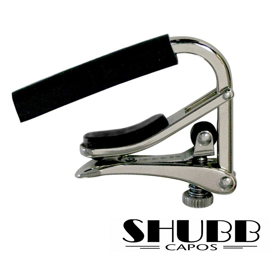 SHUBB 移調夾 C1 CAPO 滾輪式 鎳金屬 亮銀 電吉他 民謠吉他【他,在旅行】 | 蝦皮購物