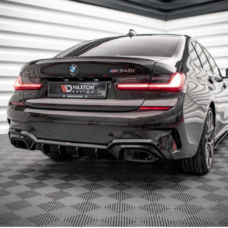 BMW 3系列 G20 G21 V1 V2 V2M V3M 後下巴 後保 定風翼 -Maxton Design 【YG】 | 蝦皮購物