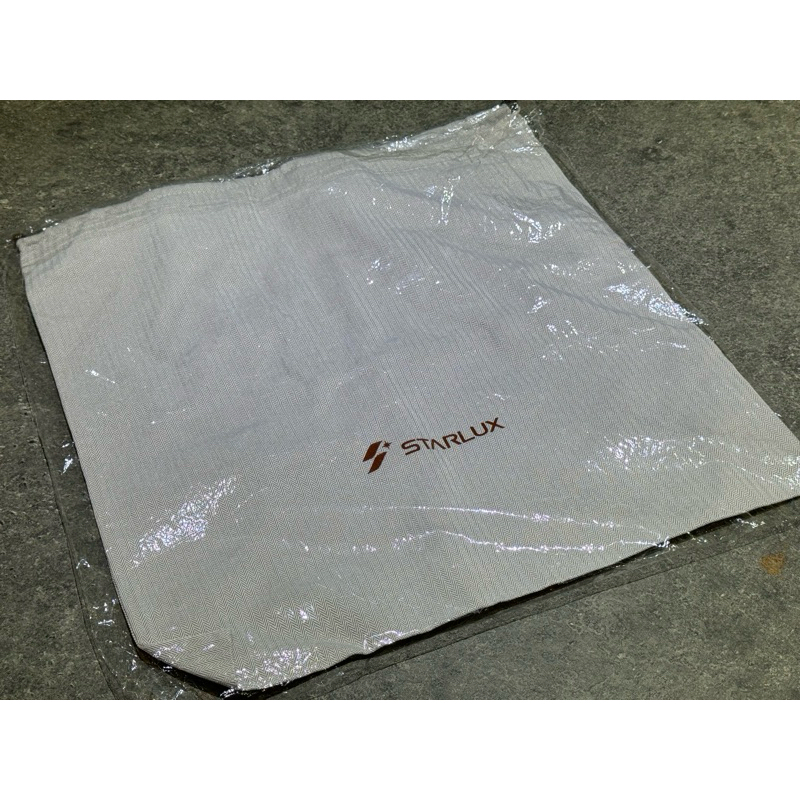 【全新現貨 】星宇航空 Starlux 頭等艙專屬 紀念品 束口袋 防塵袋 | 蝦皮購物