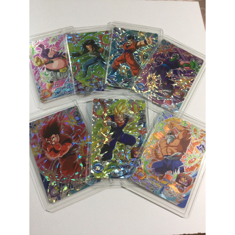 七龍珠英雄 BM2彈 CP卡一套7張 宣傳卡片 鐵壁的格擋 達洛特 普烏 17號 龜仙人 孫悟飯 孫悟空 比克 | 蝦皮購物