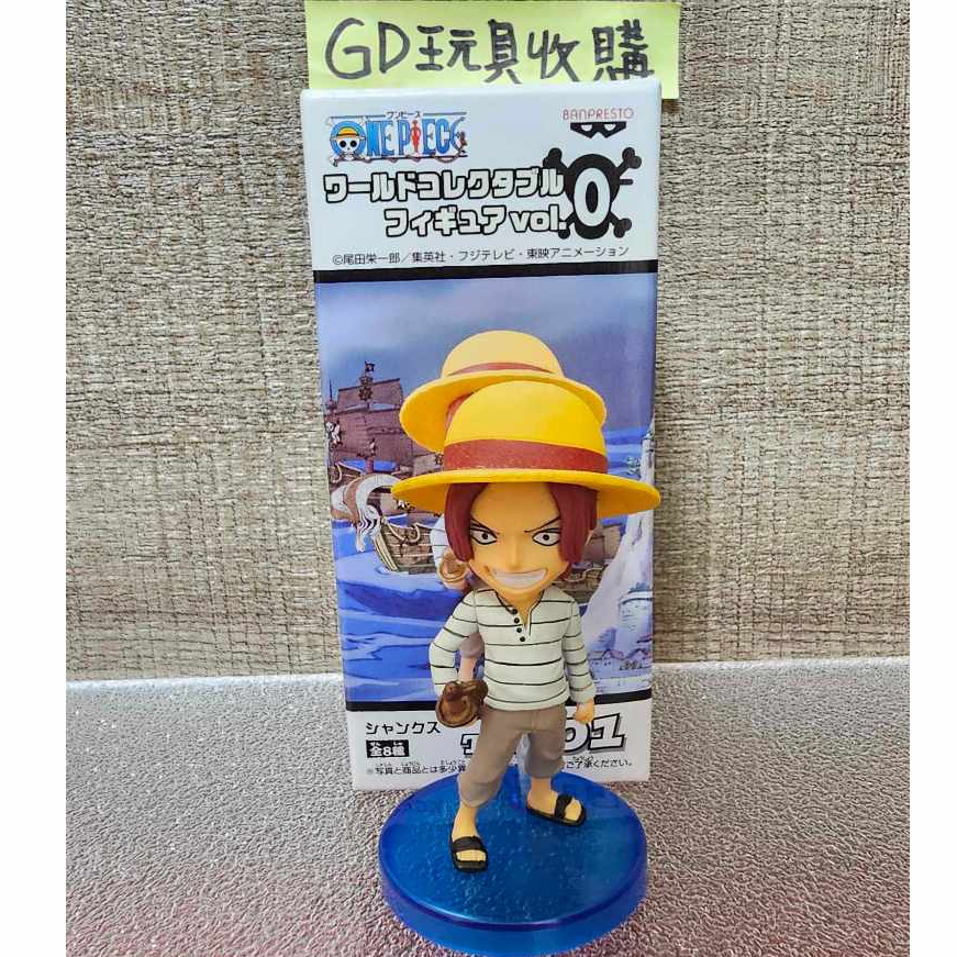 【GD玩具收購當舖】WCF vol.0 TV101 海賊王 大航海時代 羅傑時代英雄篇 見習生 年輕 紅髮 傑克 | 蝦皮購物