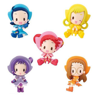 [現貨 ]抱線器 扭蛋 日版 hugcot 小魔女doremi 一套五款 轉蛋 小愛 羽月 桃子 音符 | 蝦皮購物